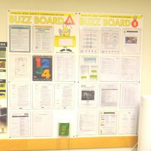 Health and Safety Boards | Custom Designed Display Systems