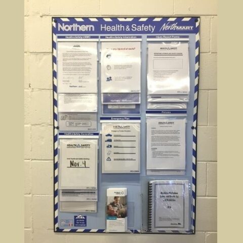 Health and Safety Boards | Custom Designed Display Systems